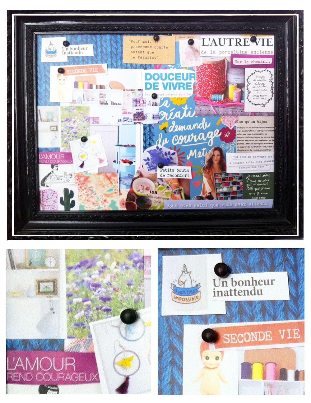 Créer son tableau d'inspiration - DIY | Astrid Moors