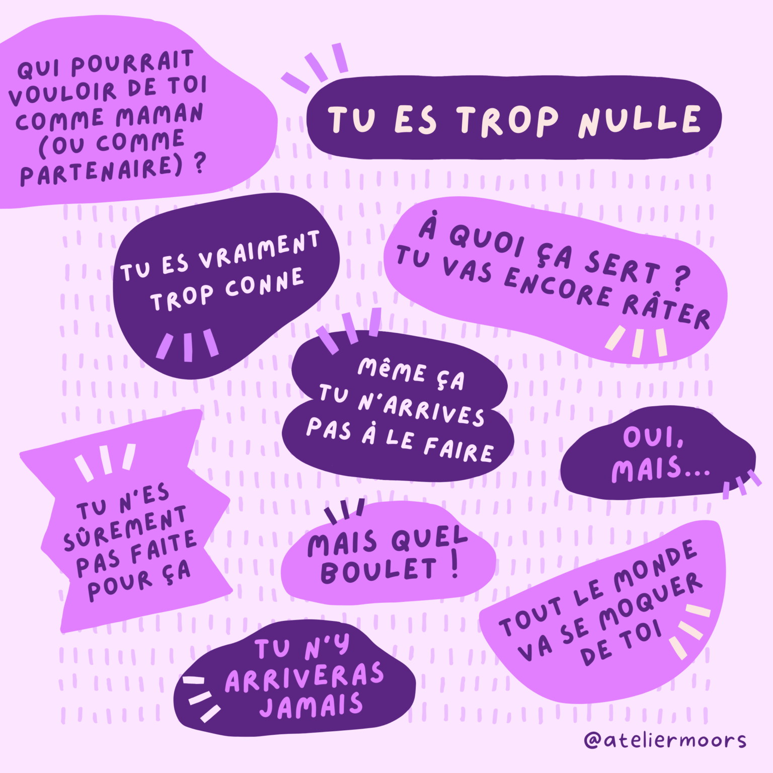 Les pensées limitantes et toxiques | Astrid Moors